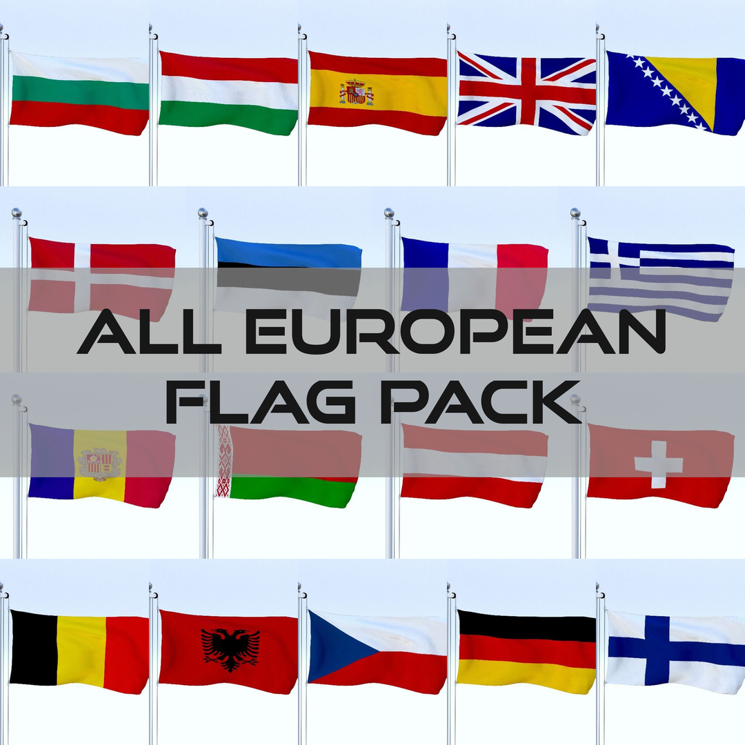 obj pack flags european