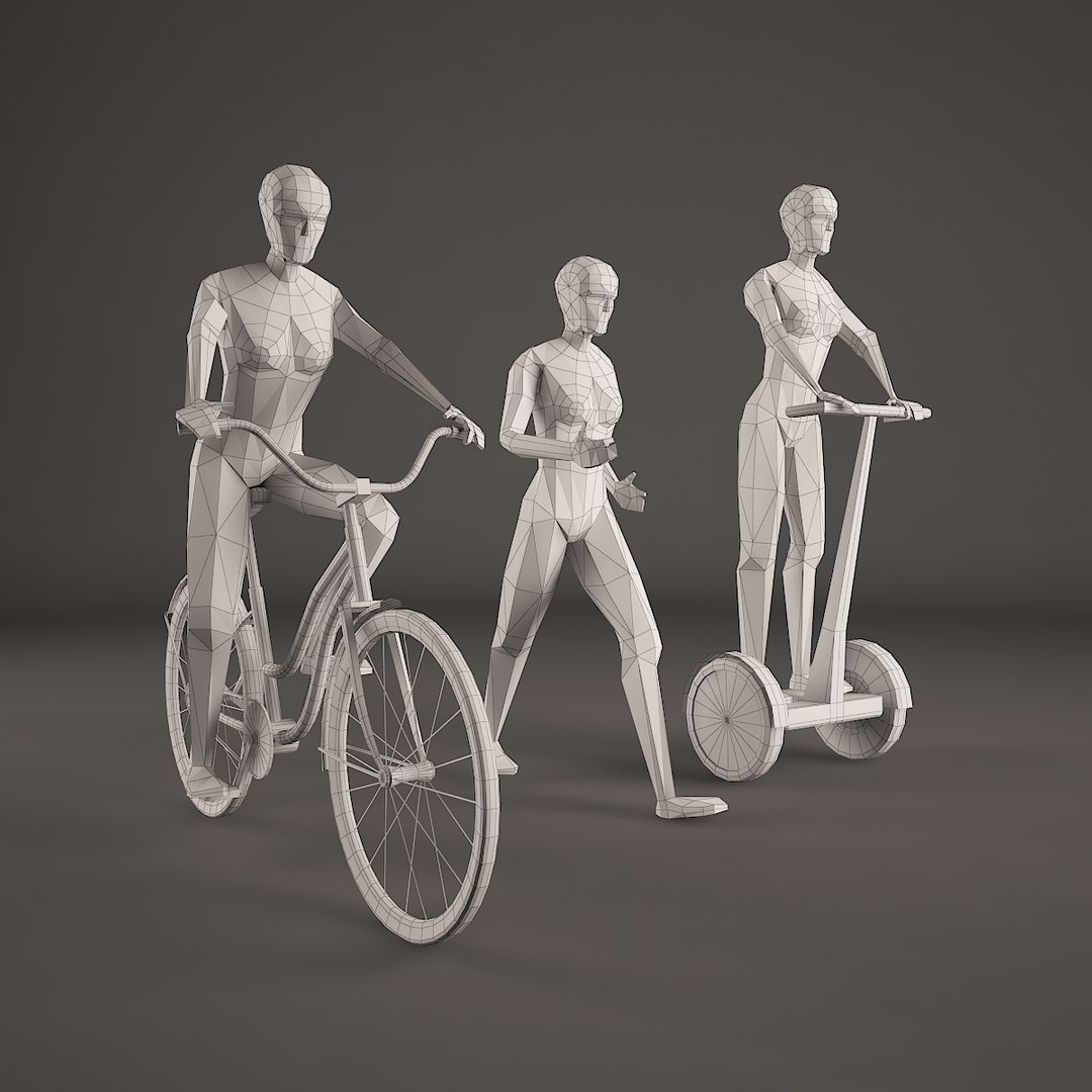 woman figure 3d model