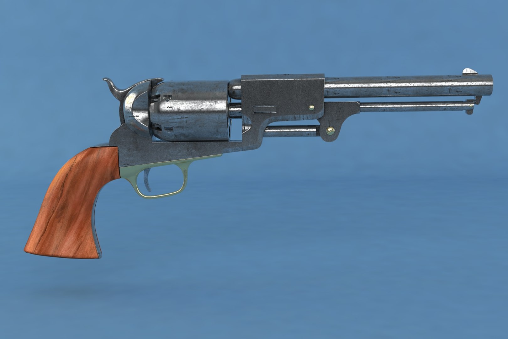 3D Model Colt Dragoon - TurboSquid 1350133