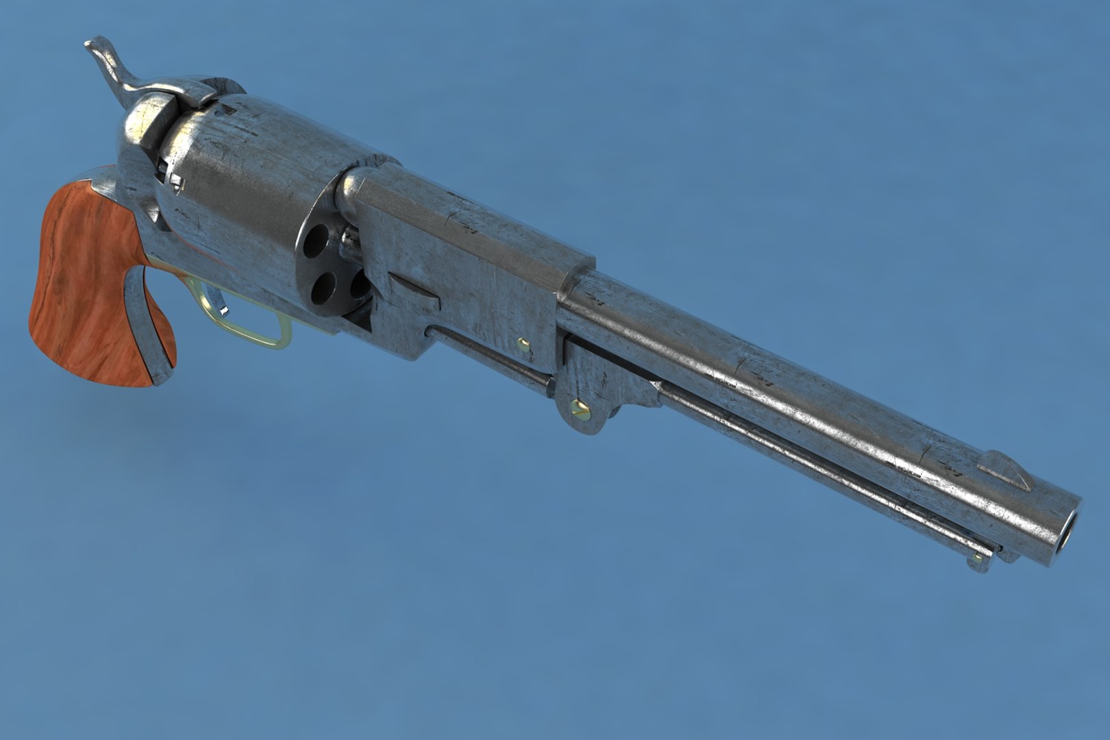 3D Model Colt Dragoon - TurboSquid 1350133