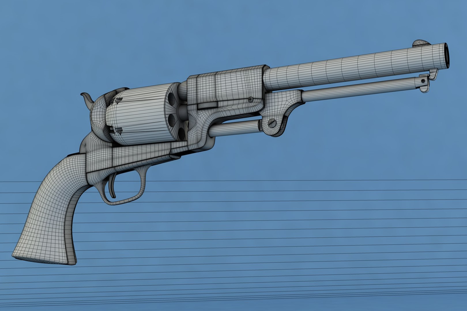 3D Model Colt Dragoon - TurboSquid 1350133