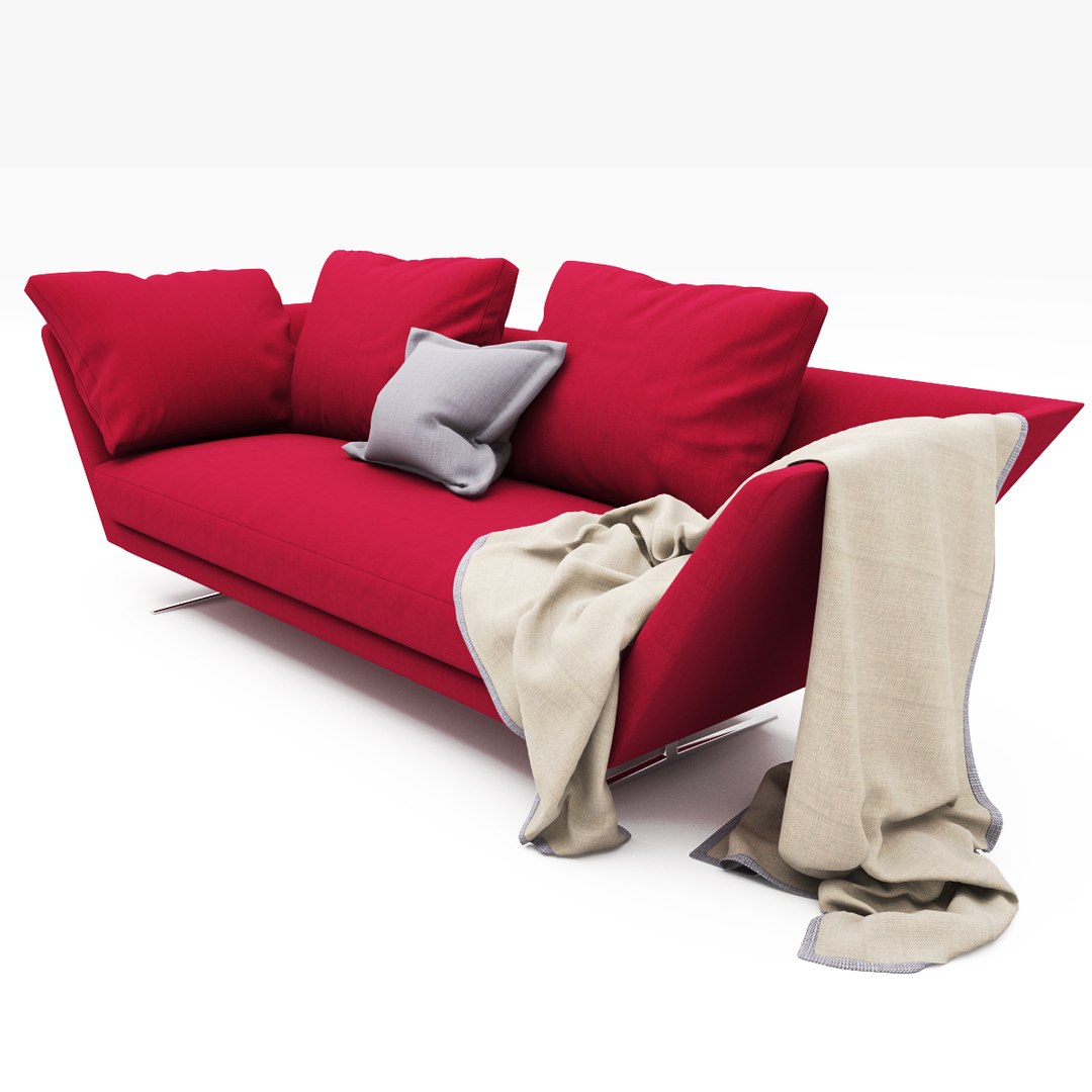 3d zeus sofa flexform model