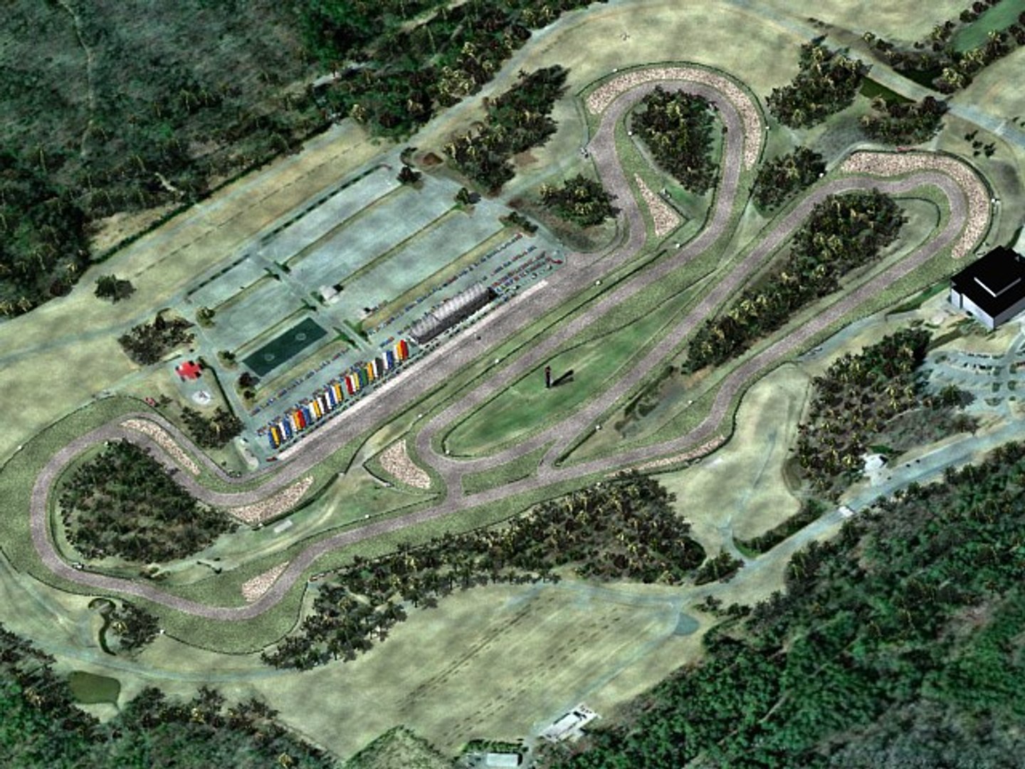 Barber Motorsports Park 3d Model