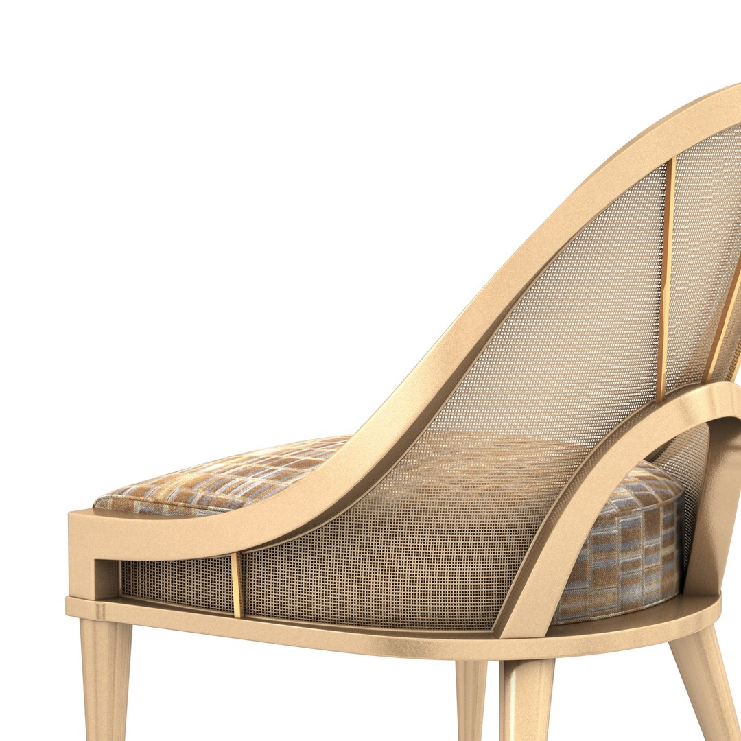 3D model spoke caracole chair - TurboSquid 1575094