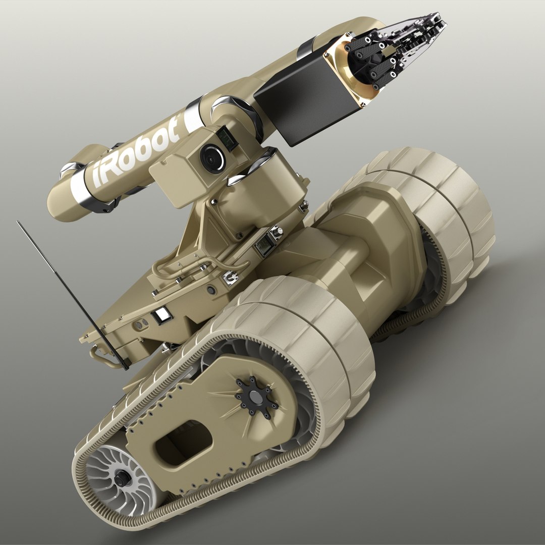 3d Irobot Warrior 710 Model