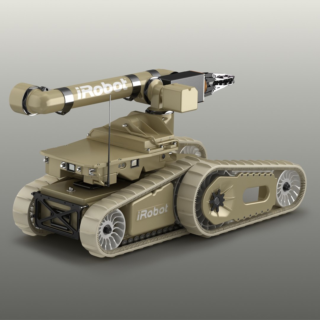 3d Irobot Warrior 710 Model
