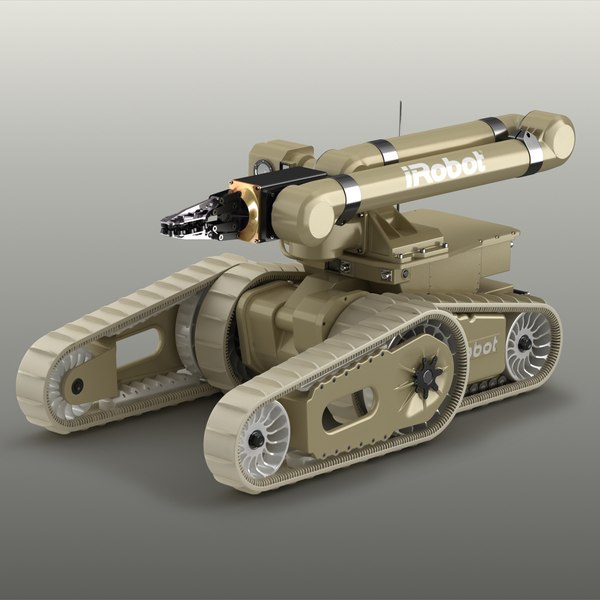 3d irobot warrior 710 model