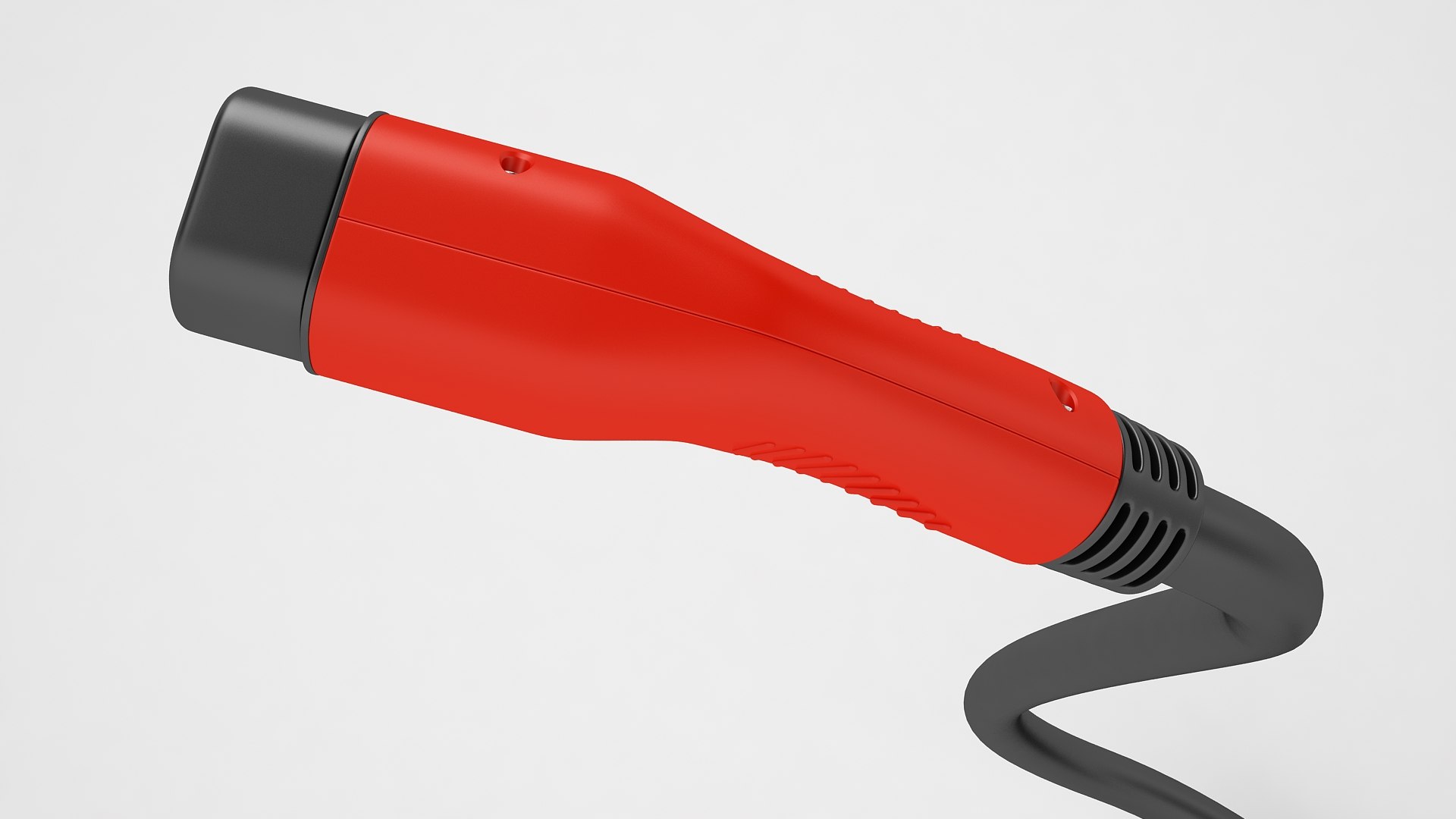 Ev charging plug 3D - TurboSquid 1710979