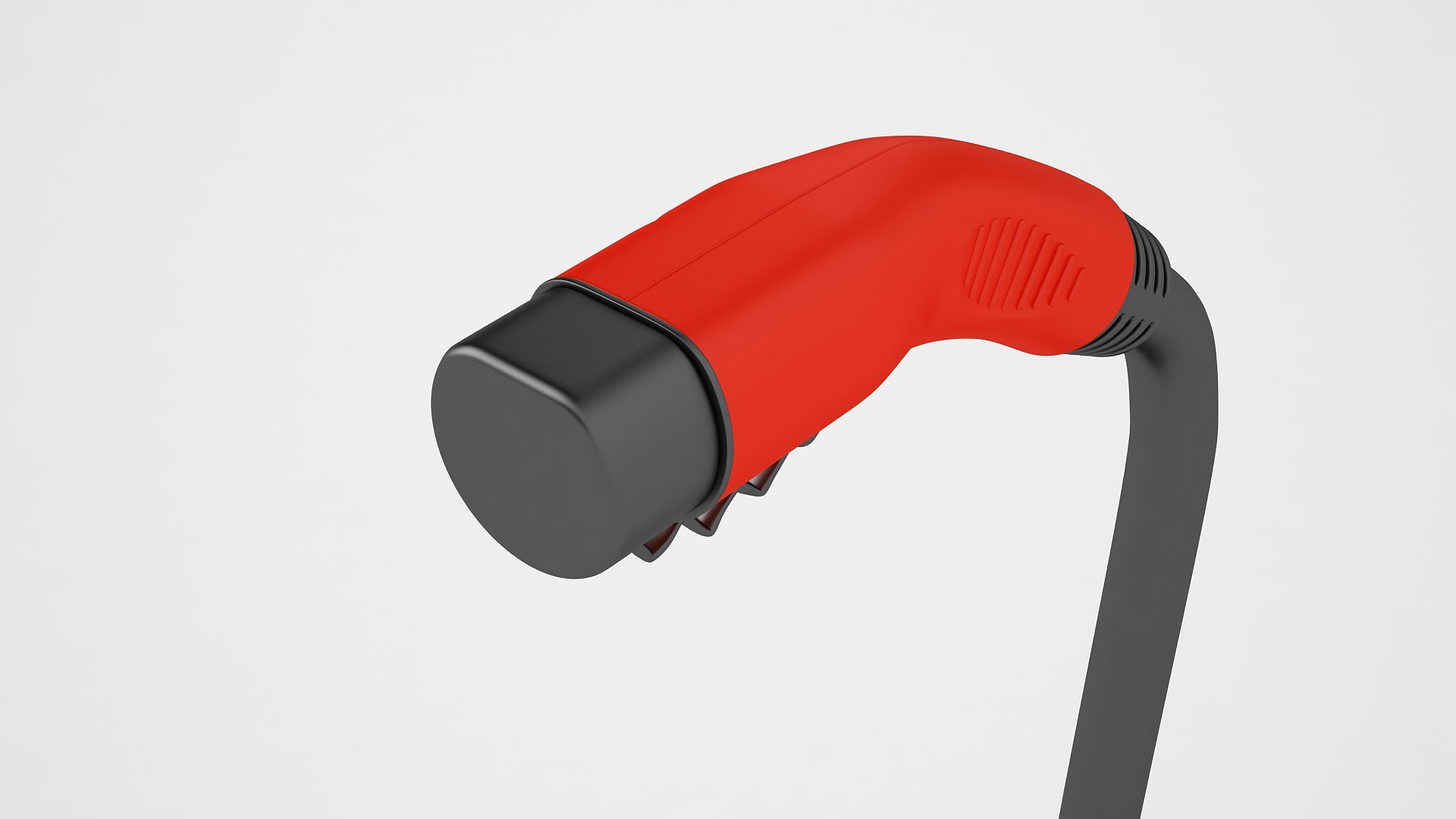 Ev charging plug 3D - TurboSquid 1710979