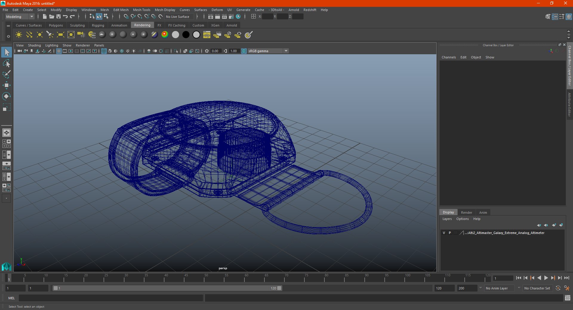 3D alti2 altimaster galaxy extreme model - TurboSquid 1651255