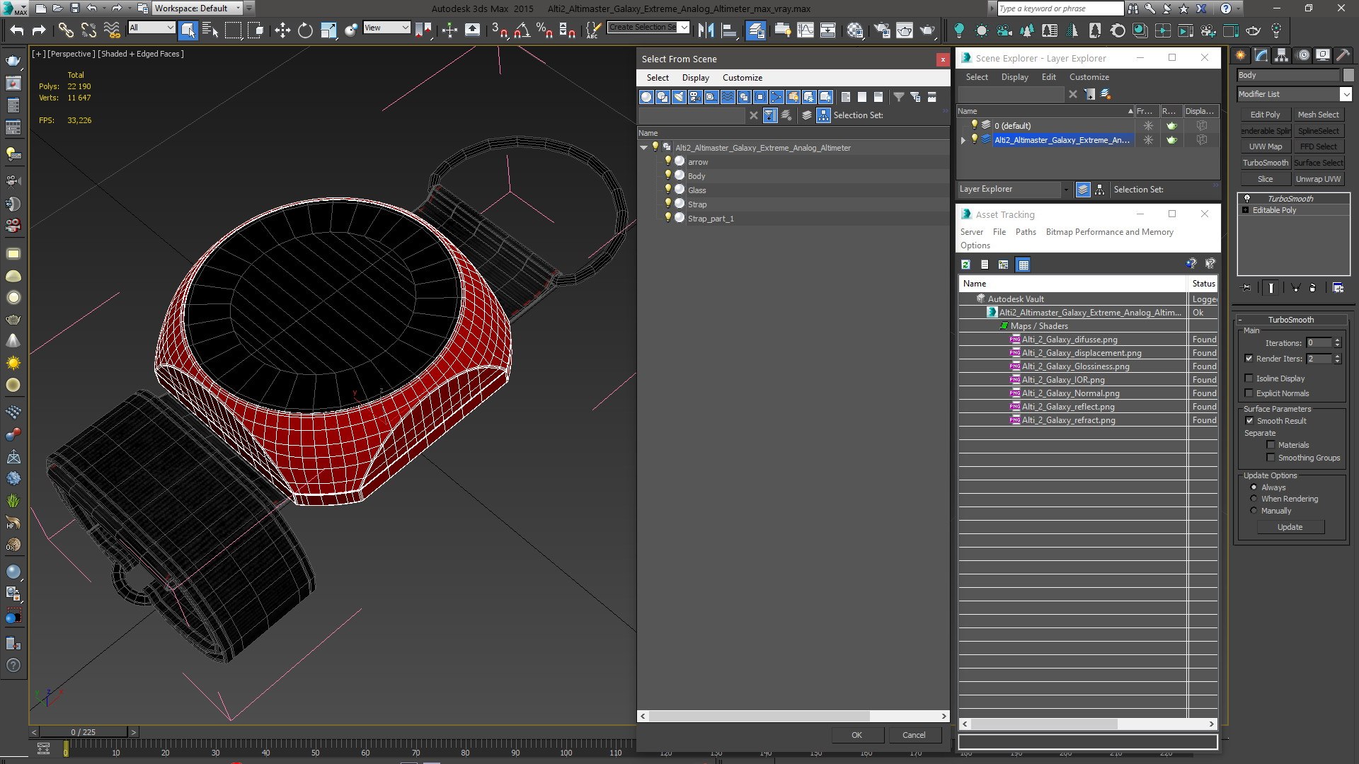 3D alti2 altimaster galaxy extreme model - TurboSquid 1651255