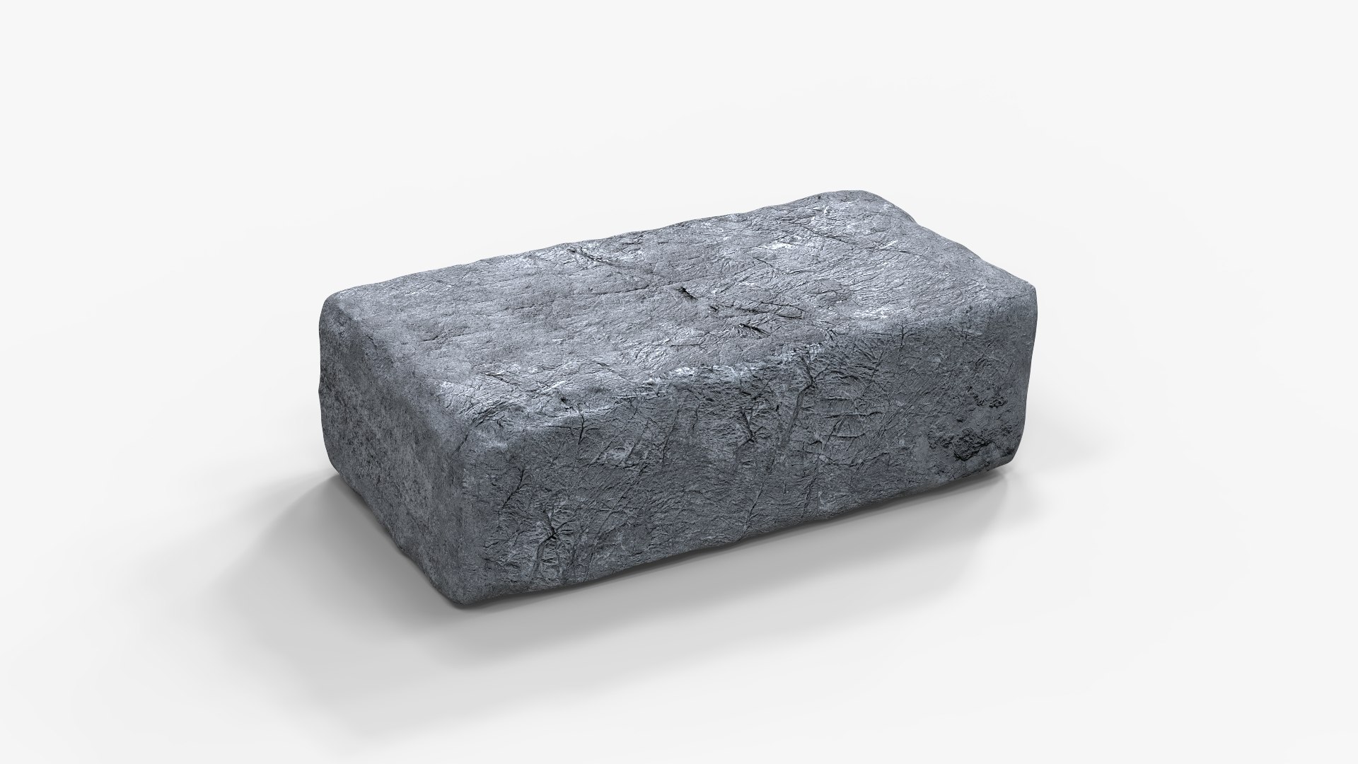 3D Brick Stone Piece model - TurboSquid 1818016