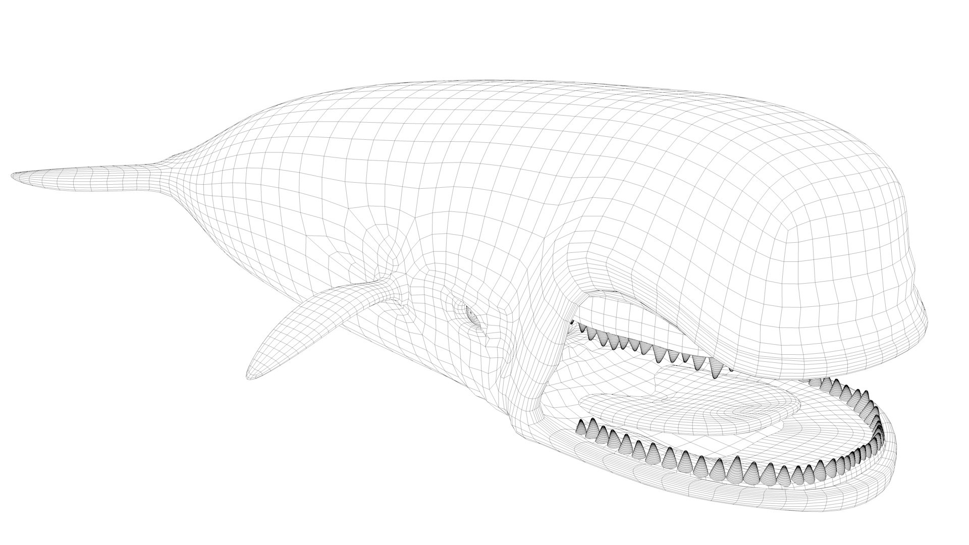 Monstro - Sea Monster 3D Model - TurboSquid 1814388