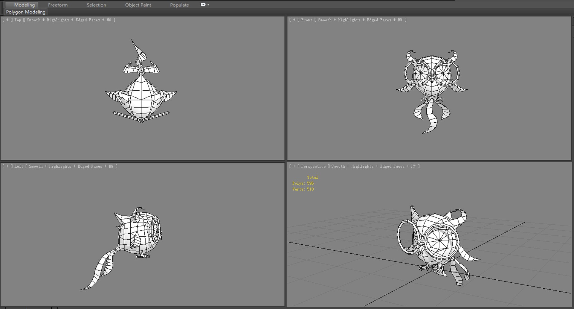 Cartoon Bird - Owl 3D Model - TurboSquid 1725956