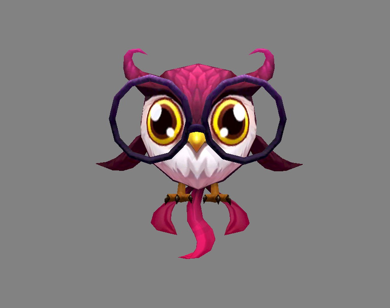 Cartoon Bird - Owl 3D Model - TurboSquid 1725956