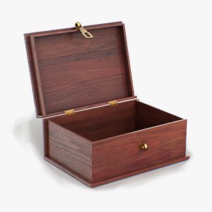 Download 3D Wooden Box STL Models - TurboSquid