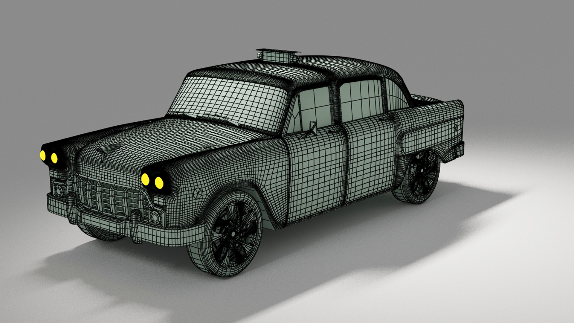 Nyc Cab Modeled 3D Model - TurboSquid 1524230