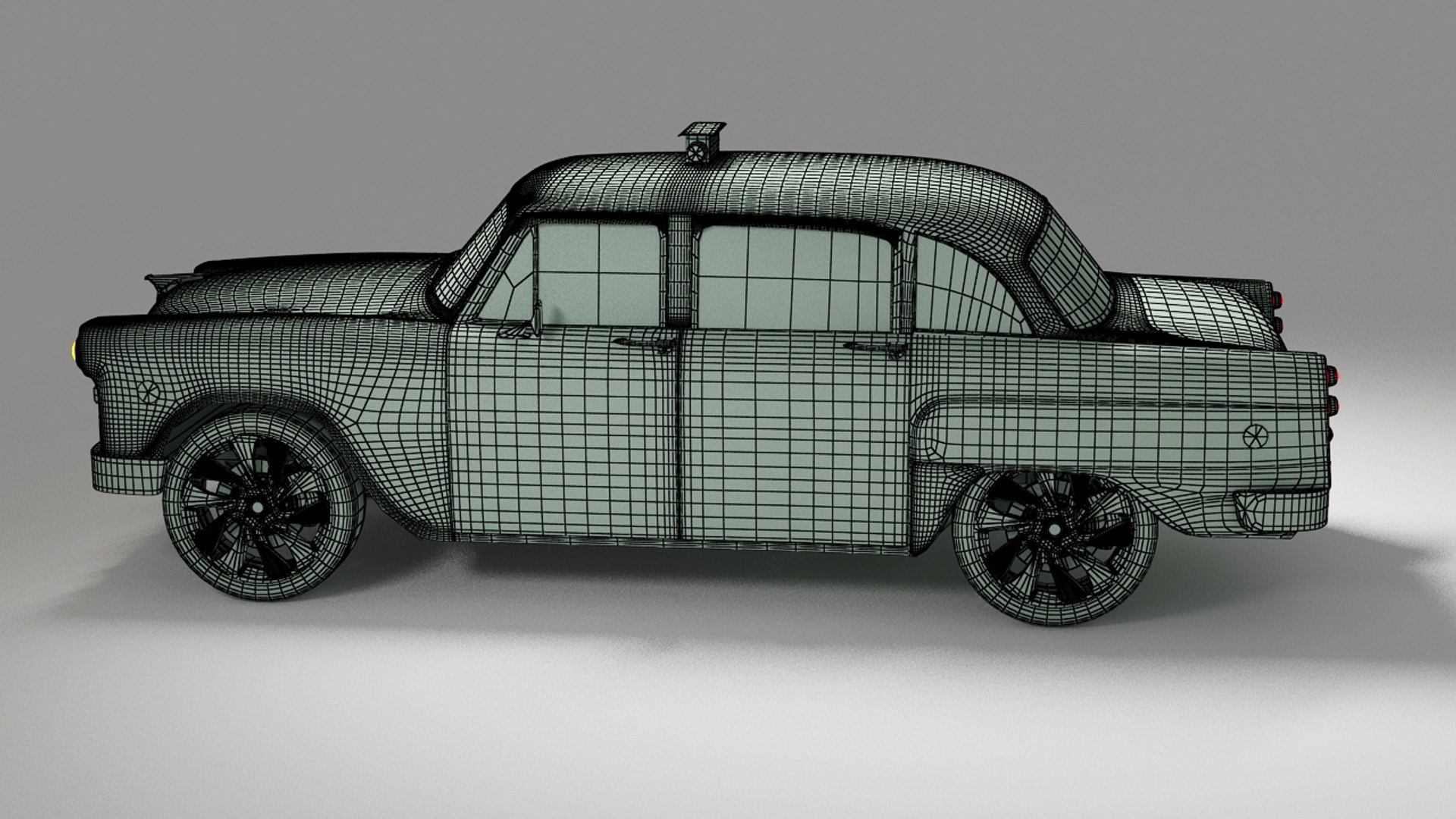 Nyc Cab Modeled 3D Model - TurboSquid 1524230