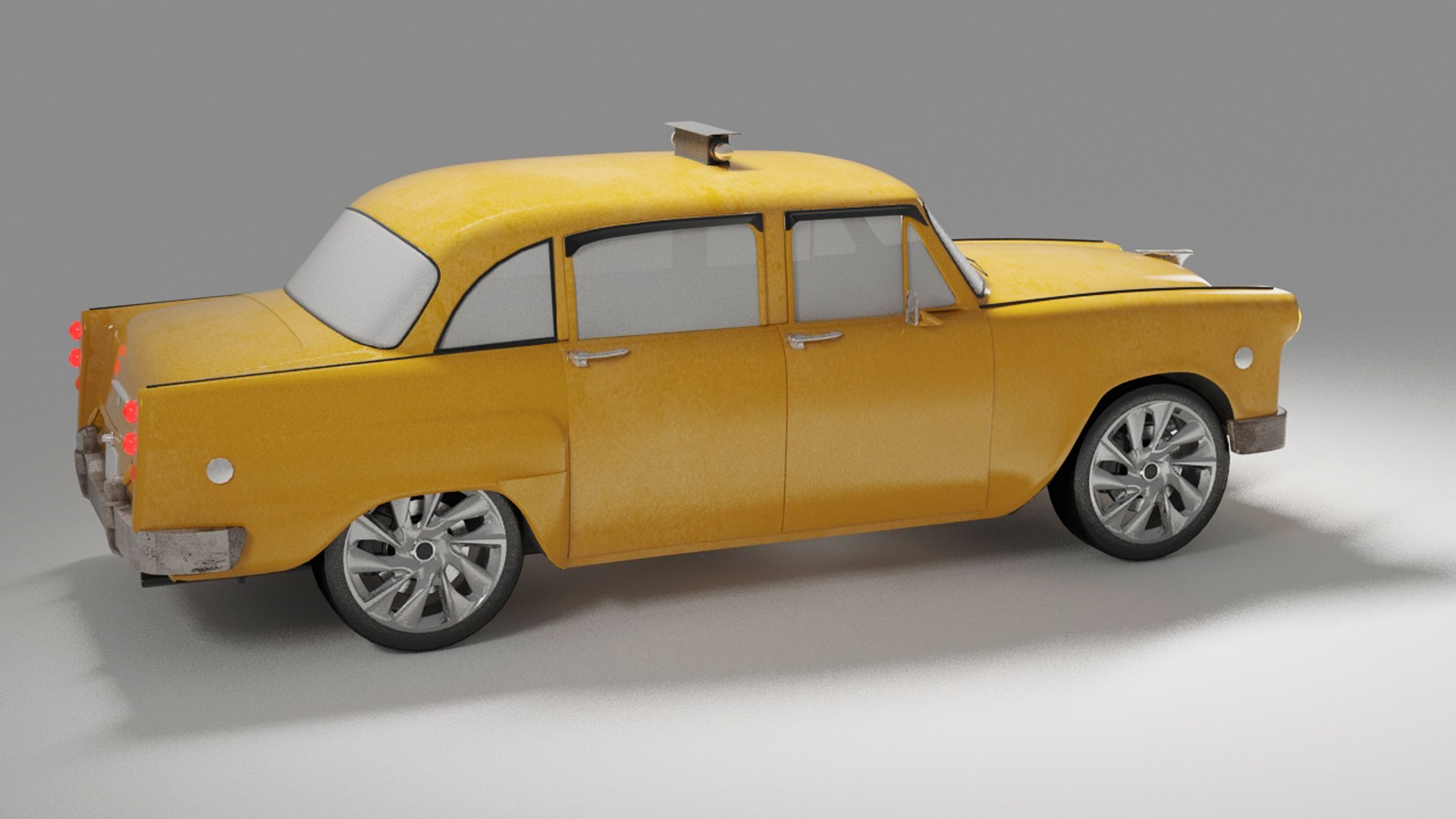 Nyc Cab Modeled 3D Model - TurboSquid 1524230