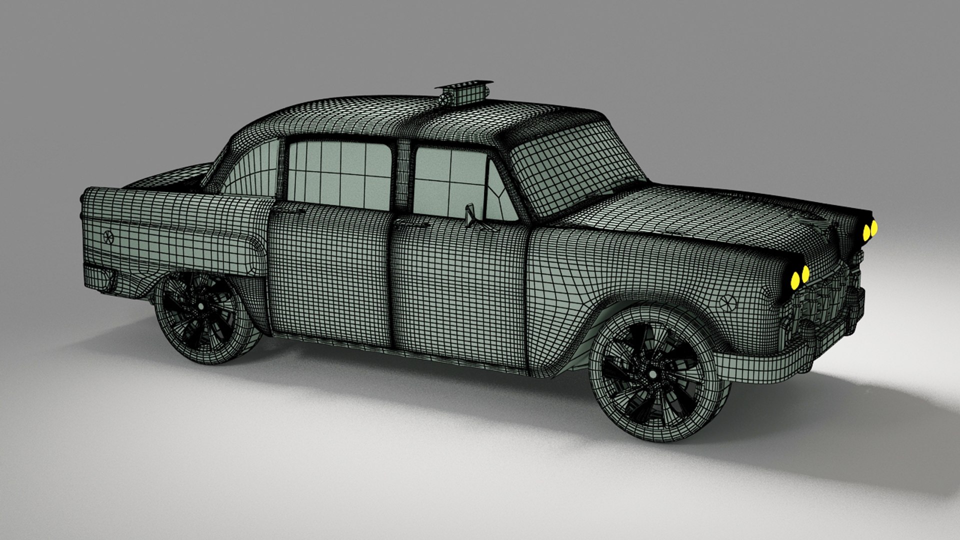 Nyc Cab Modeled 3D Model - TurboSquid 1524230