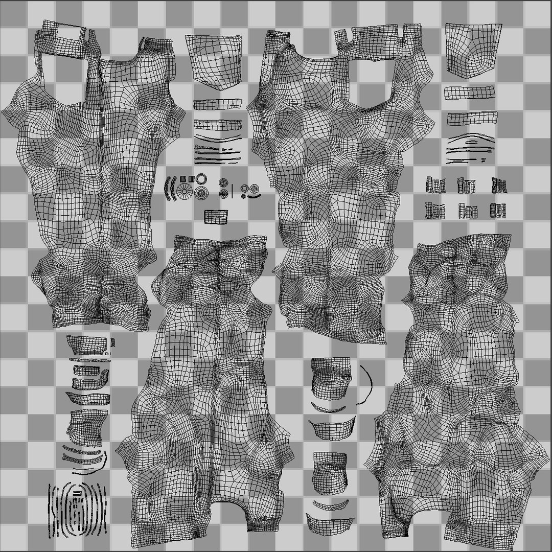 Mesh Men S Jeans Model - TurboSquid 1654704