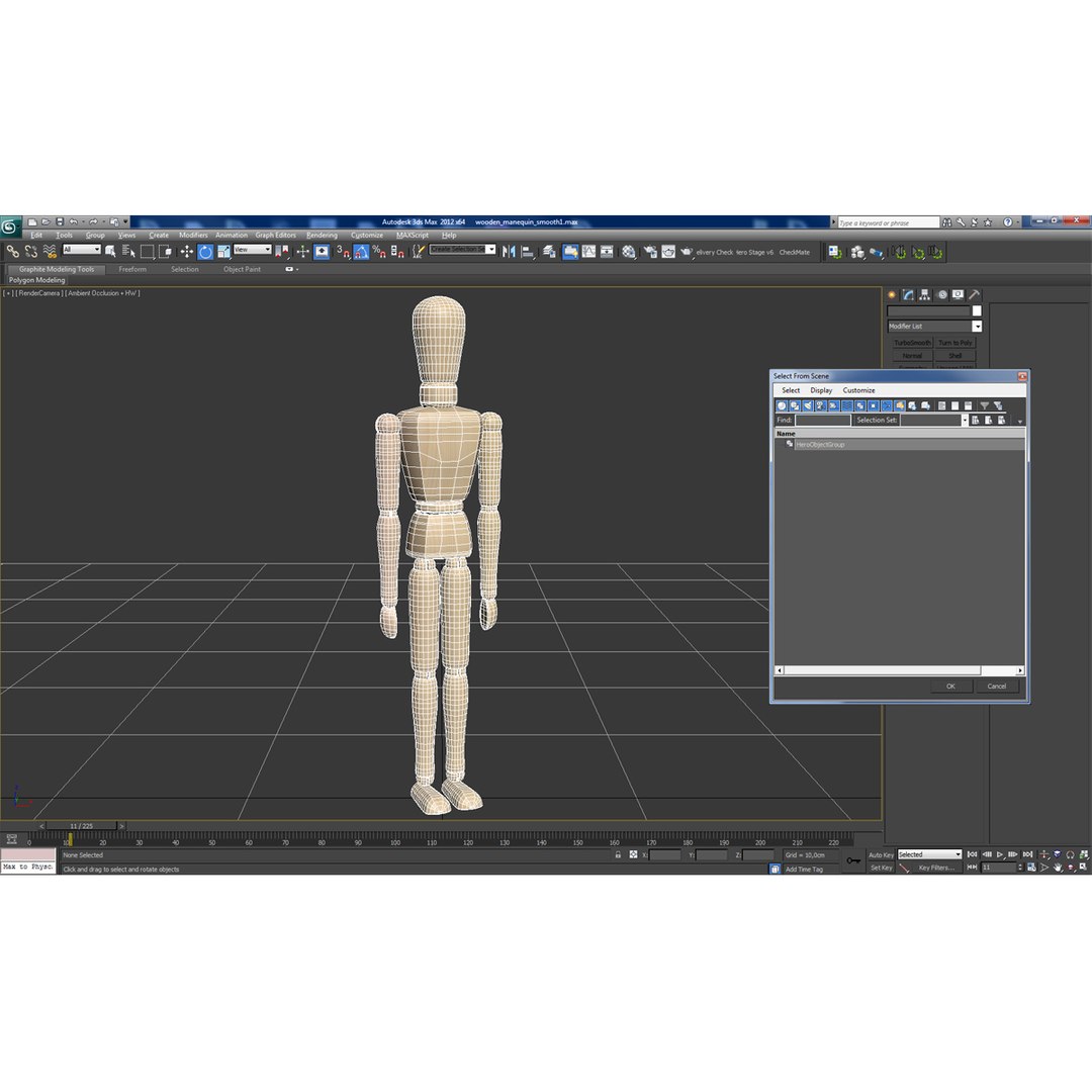 wooden mannequin max