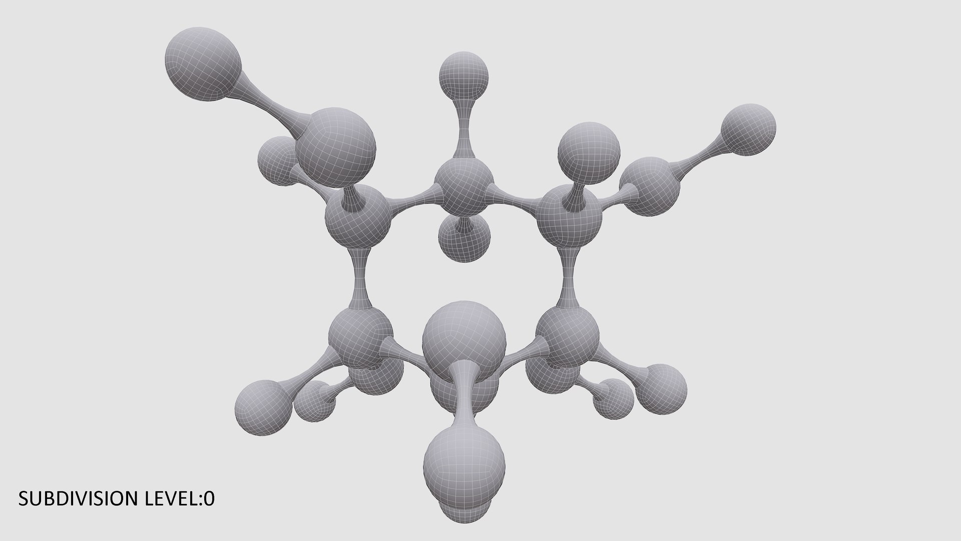 3D Inositol Molecule With PBR 4K 8K - TurboSquid 1944268