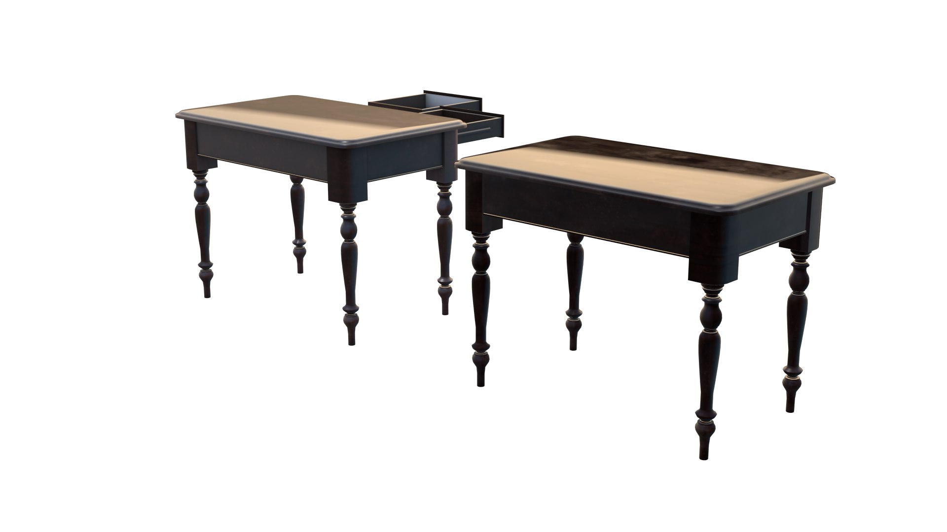 3D Model Low Poly Traditional Wood Table 3D Model - TurboSquid 2298793