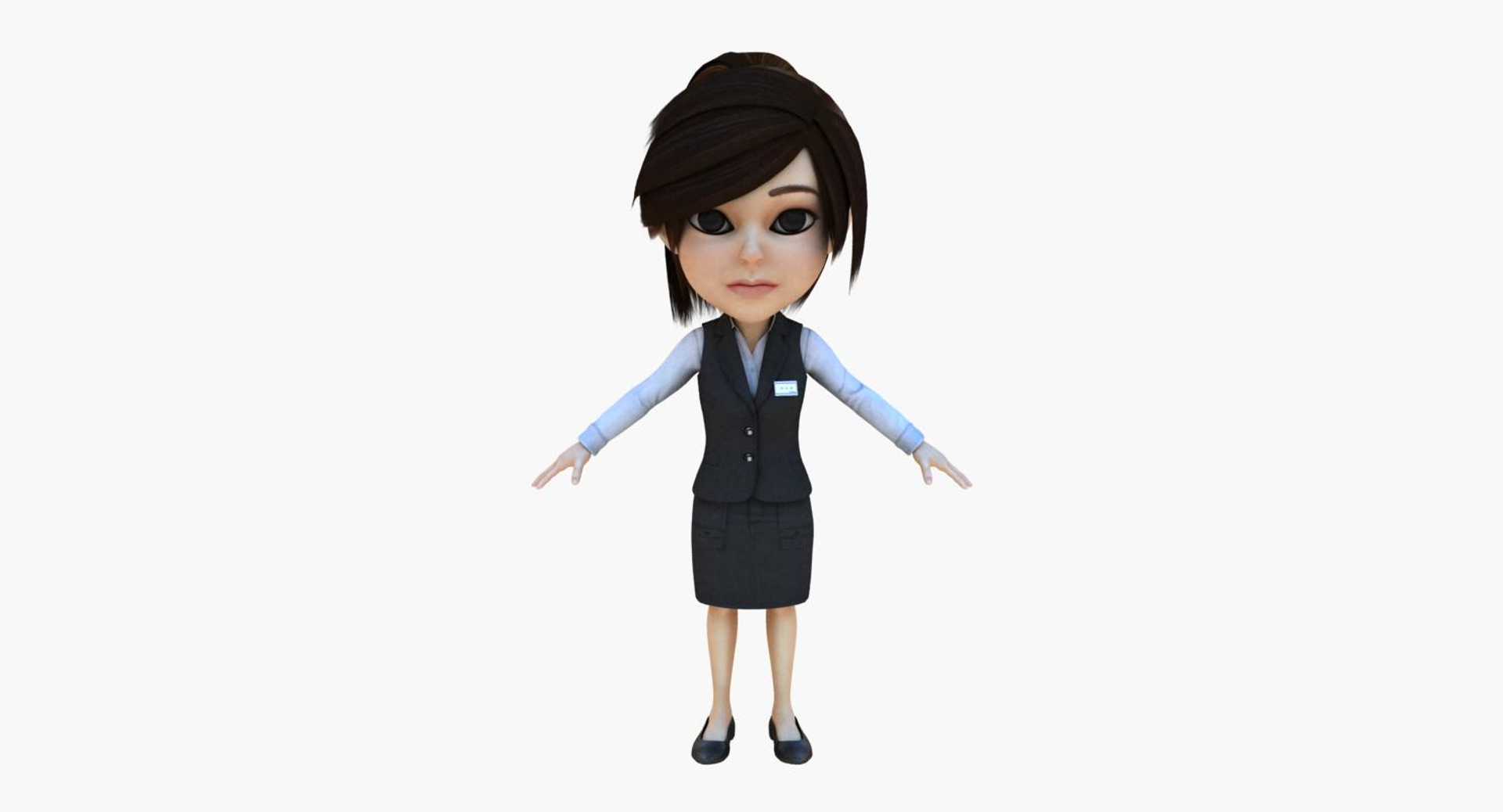 Cash Cashier 3d Max