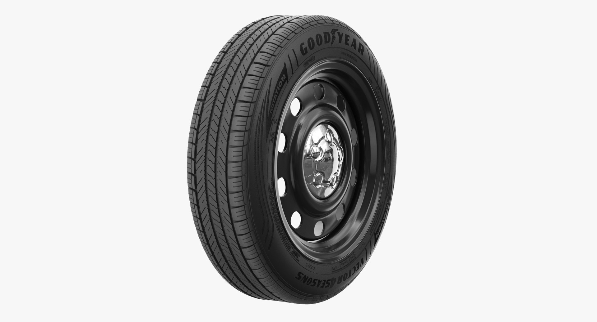 Wheel Good Year 3D Model - TurboSquid 1604575