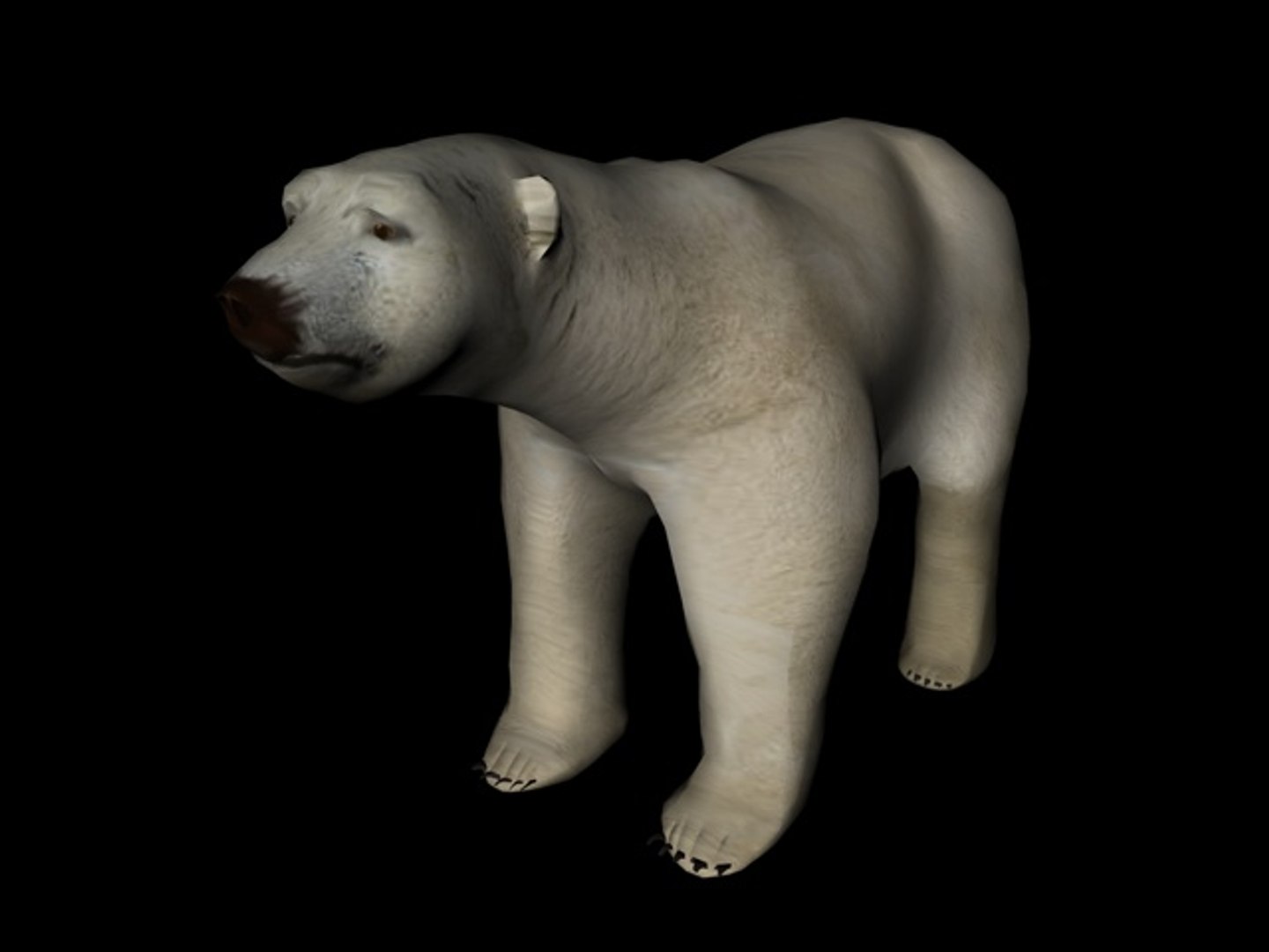 white bear 3ds