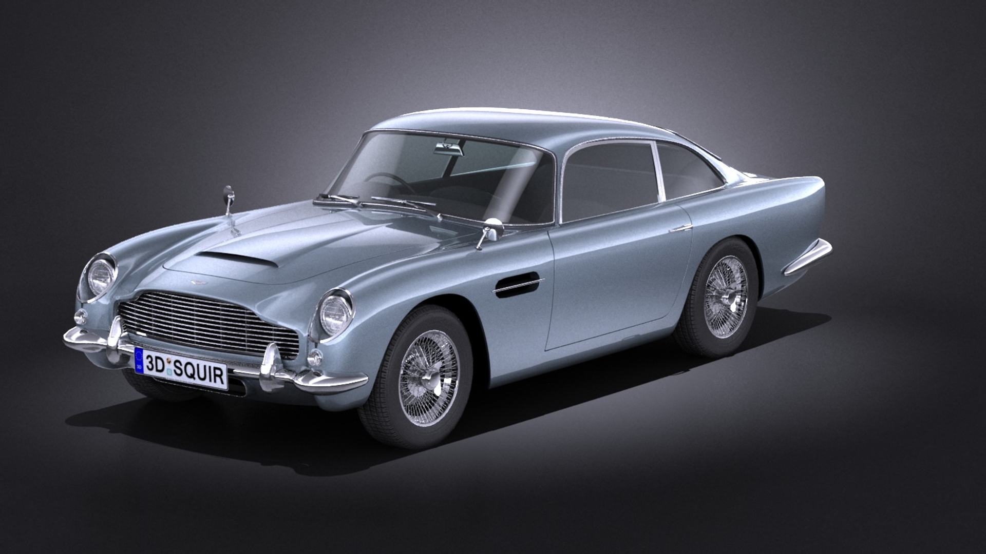 3D Aston Martin Db5 Model - TurboSquid 1266785