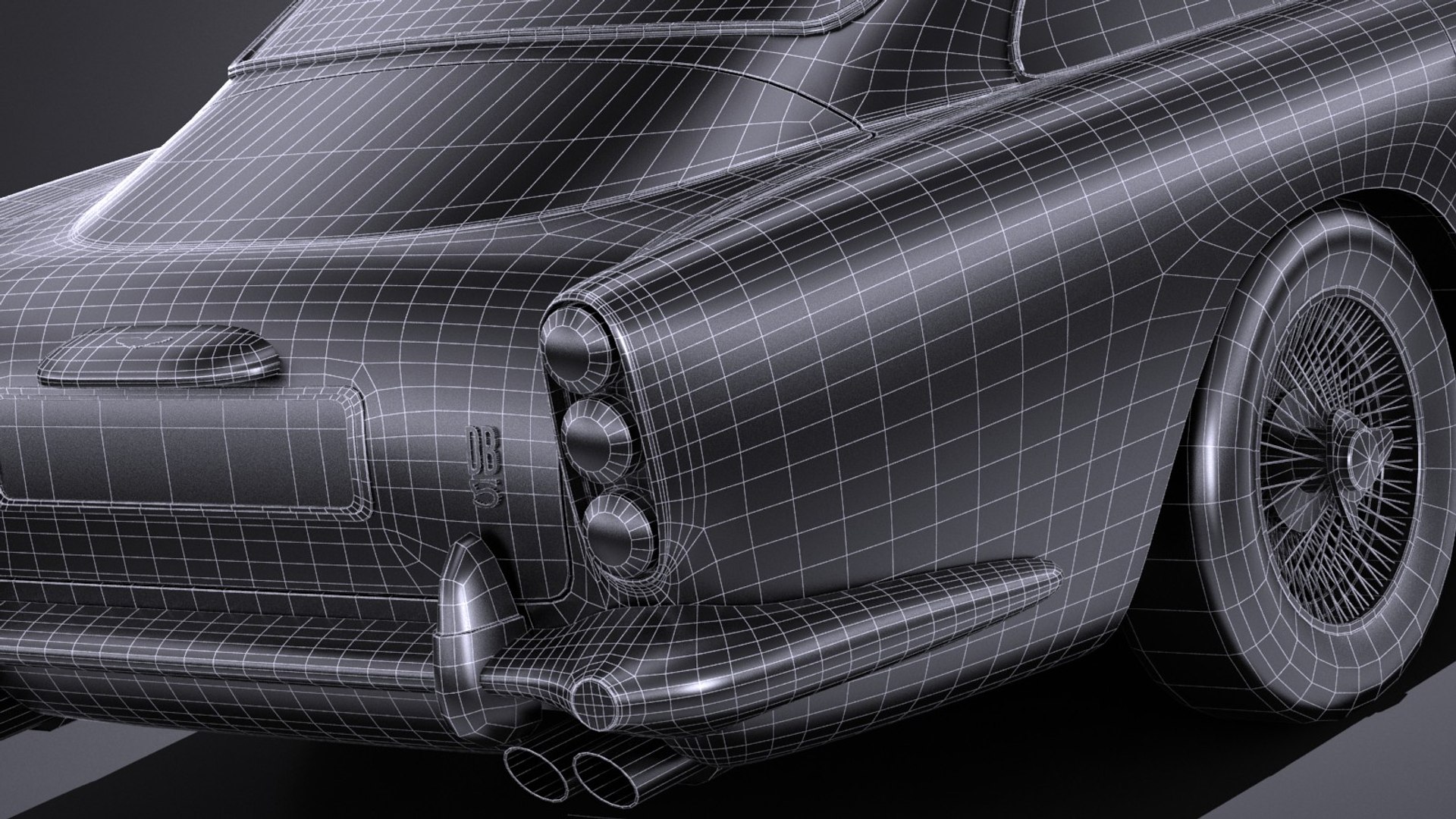 3D Aston Martin Db5 Model - TurboSquid 1266785