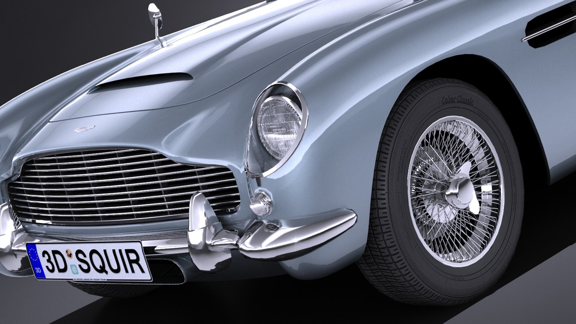 3D Aston Martin Db5 Model - TurboSquid 1266785