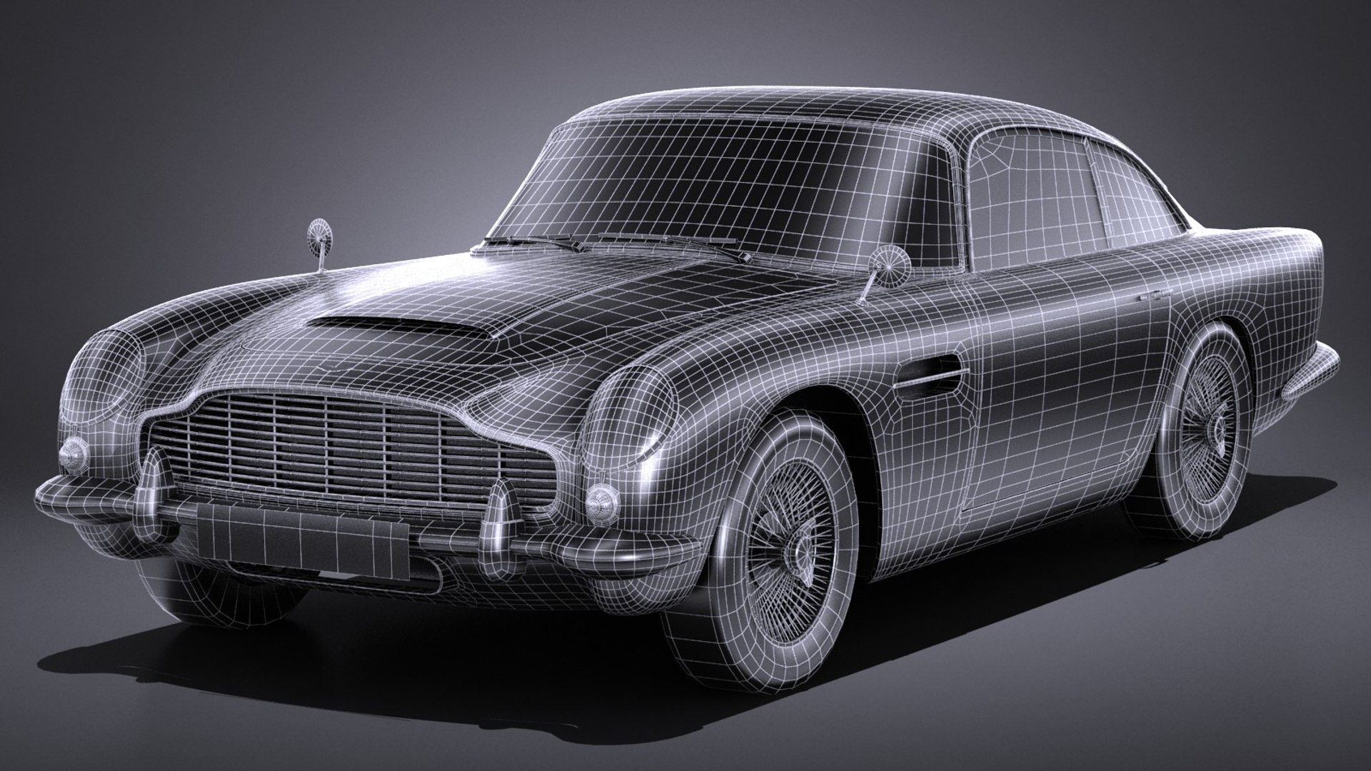 3D Aston Martin Db5 Model - TurboSquid 1266785