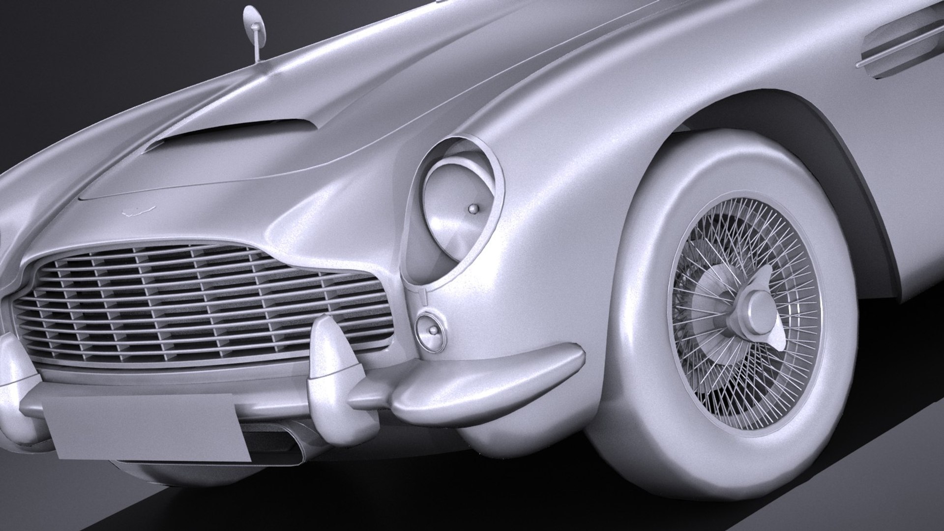 3D Aston Martin Db5 Model - TurboSquid 1266785