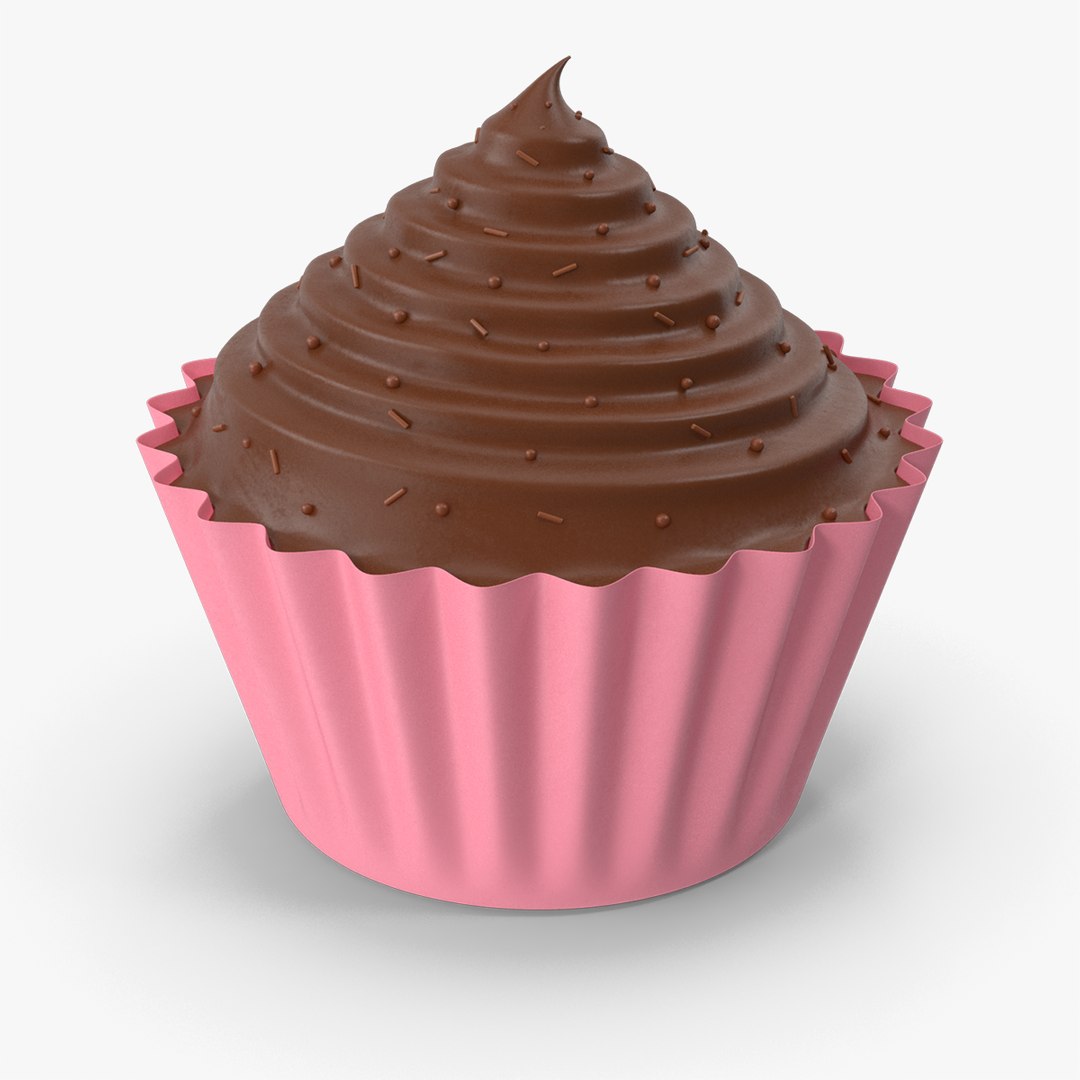 3D Cupcake model - TurboSquid 2028043
