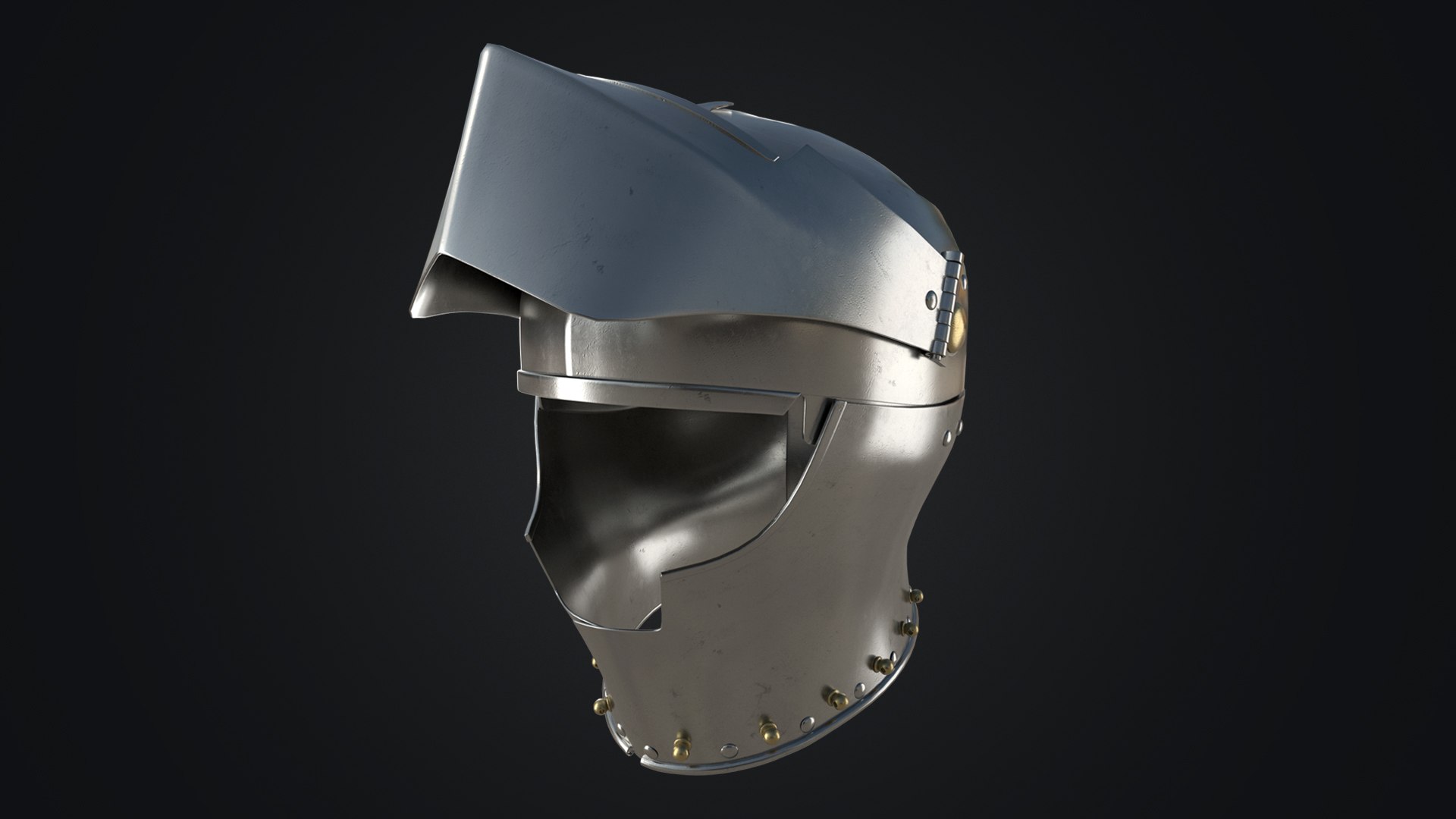 Knight Helmet Model - TurboSquid 2006399