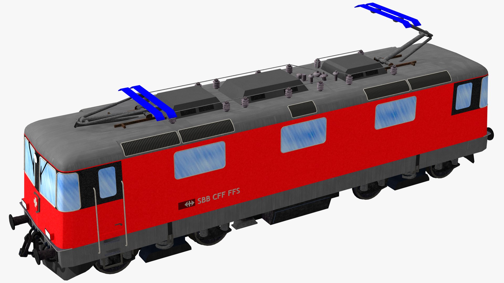 3D Model Re 420 Swiss Electric Locomotive - TurboSquid 1941766