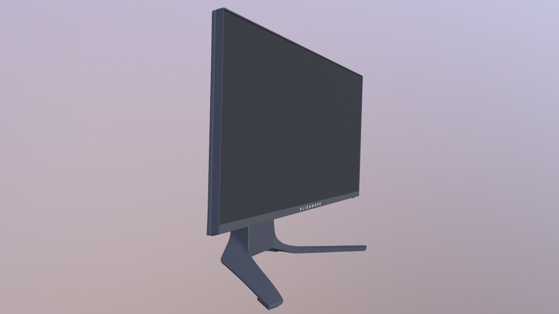 3D ALIENWARE Monitor Model - TurboSquid 1984937