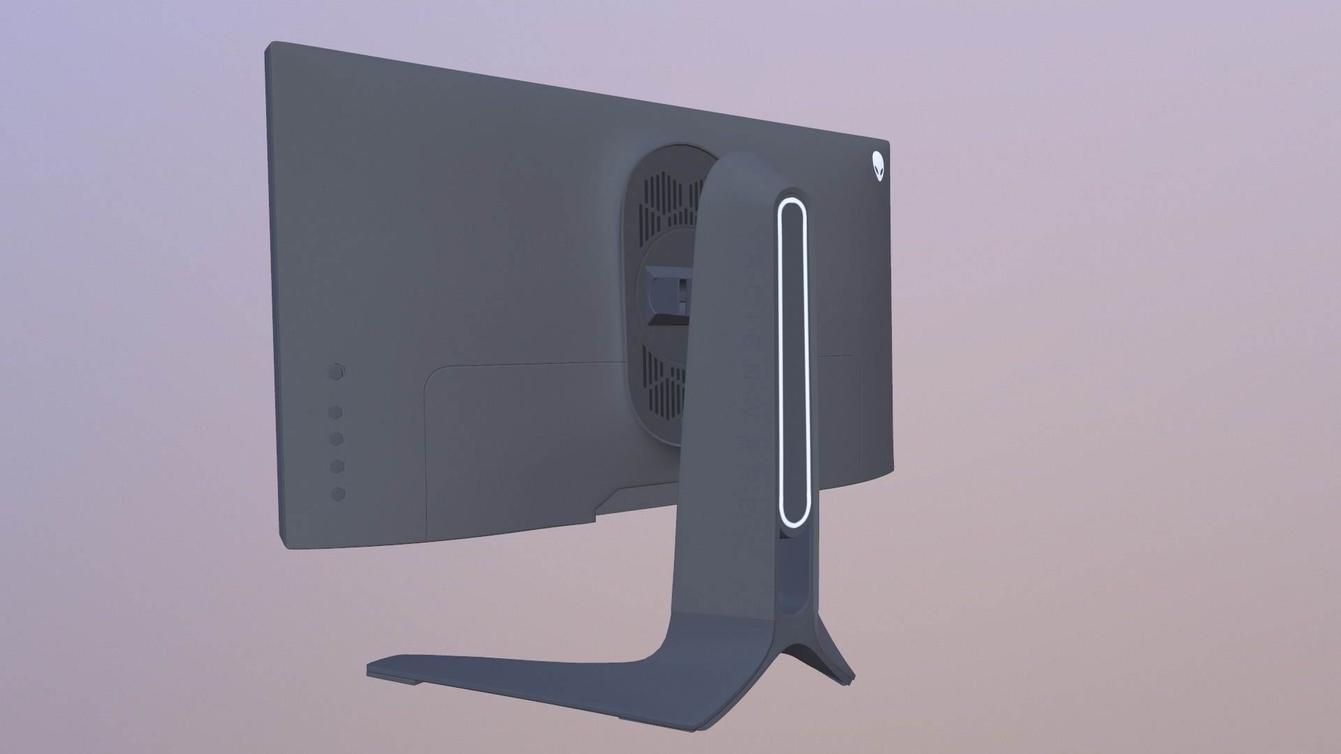 3D ALIENWARE Monitor Model - TurboSquid 1984937