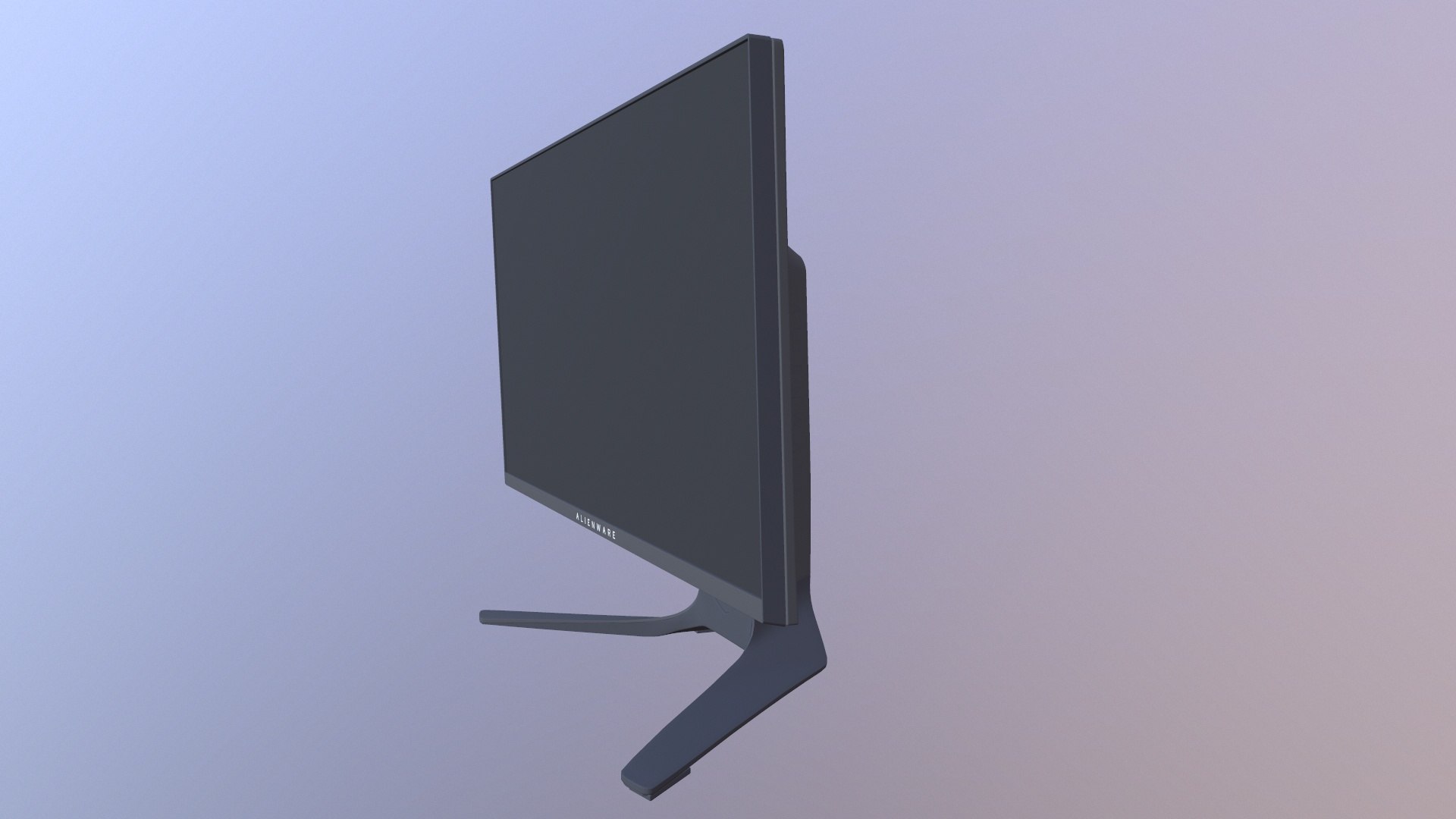 3D ALIENWARE Monitor Model - TurboSquid 1984937