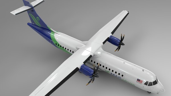 3D ATR 72 MASwings L1687 - TurboSquid 1901689