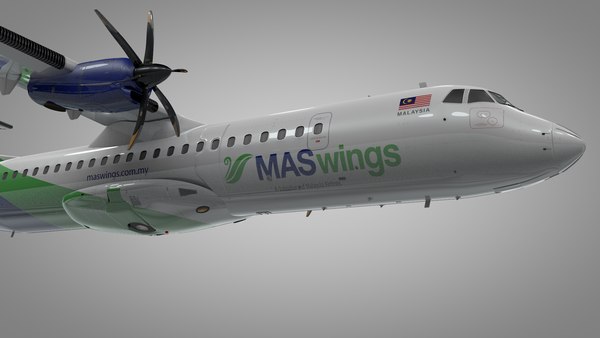 3D ATR 72 MASwings L1687 - TurboSquid 1901689