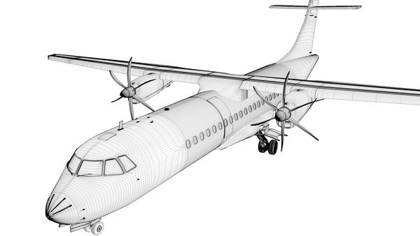 3D ATR 72 MASwings L1687 - TurboSquid 1901689