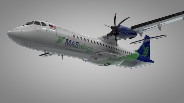 3D ATR 72 MASwings L1687 - TurboSquid 1901689