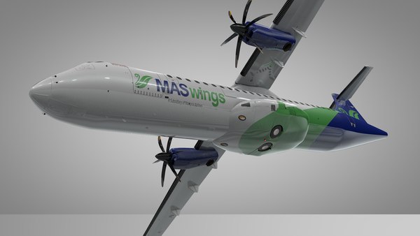 3D ATR 72 MASwings L1687 - TurboSquid 1901689