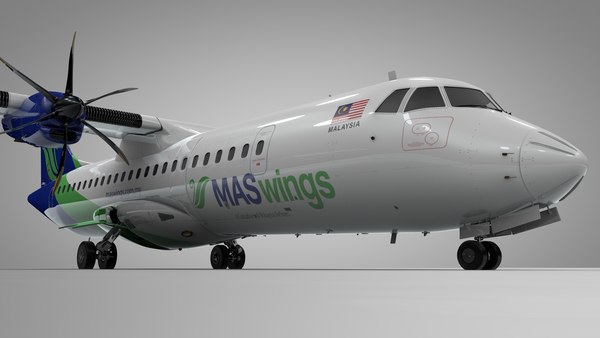 3D ATR 72 MASwings L1687 - TurboSquid 1901689