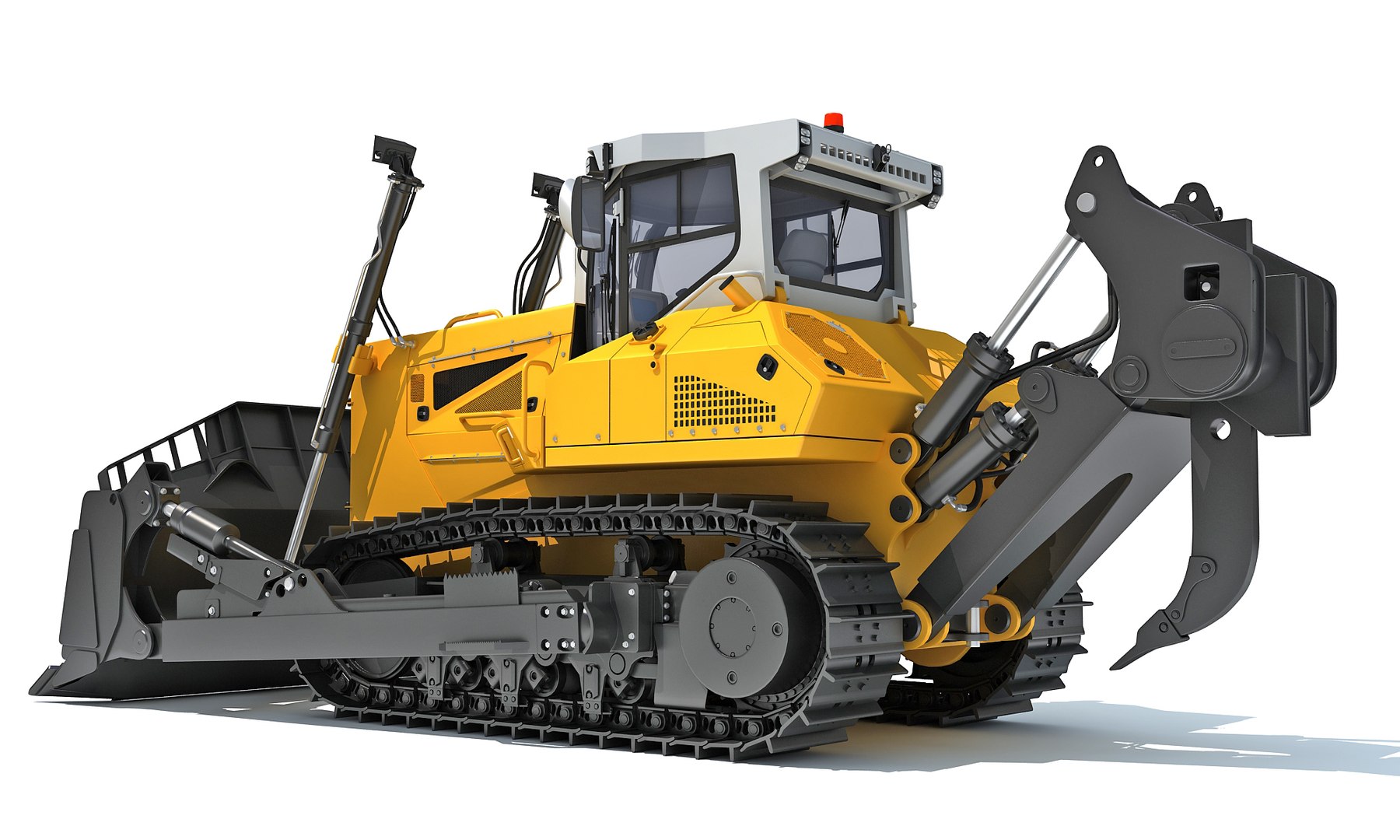 Mining Crawler Dozer Model - TurboSquid 2183113