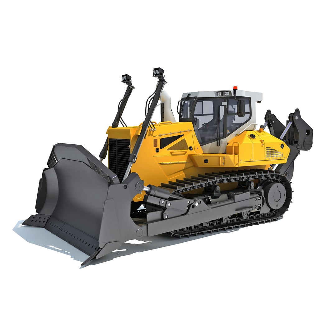 Mining Crawler Dozer Model - TurboSquid 2183113